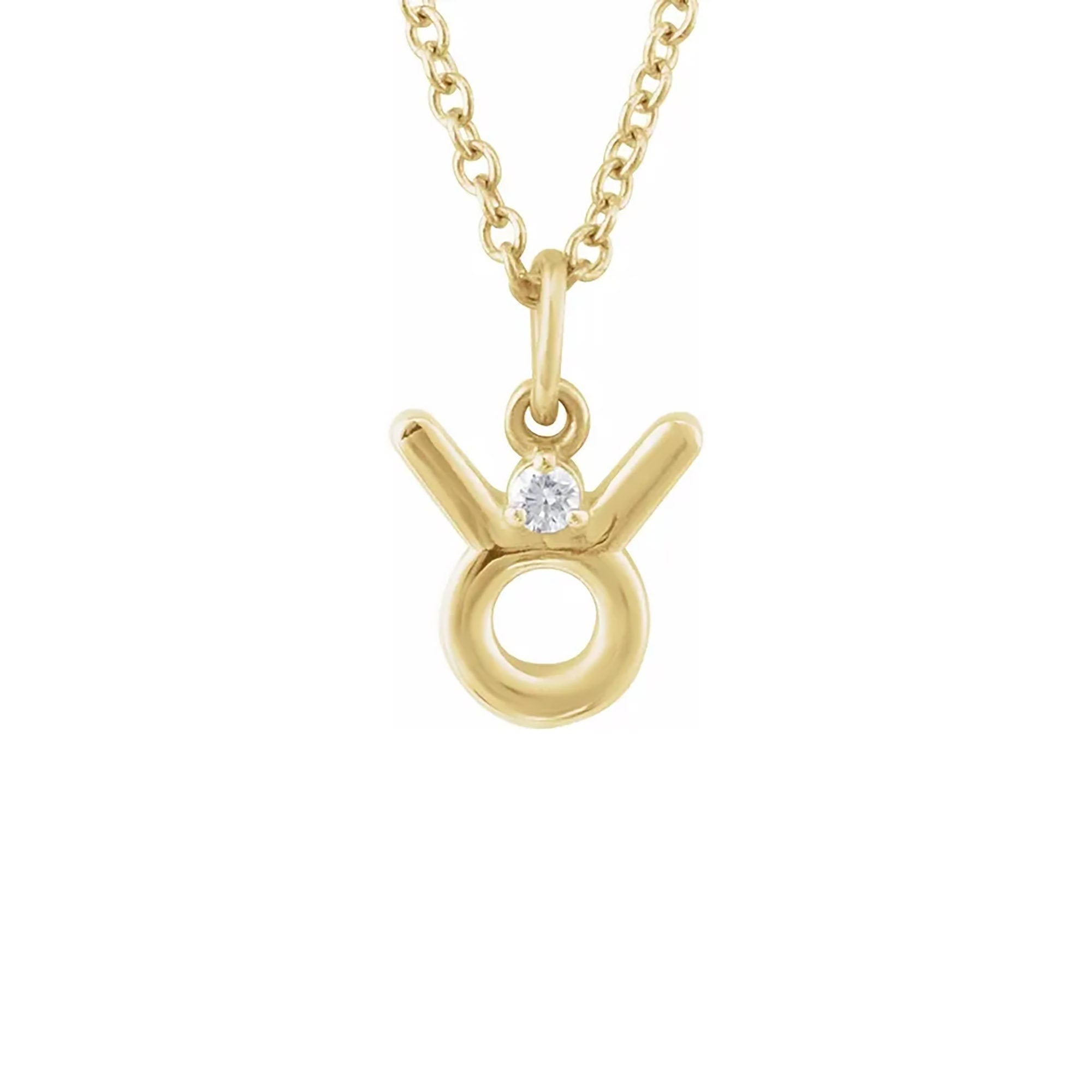 DF GEMMA ♦ TAURUS Zodiac Symbol Charm – KAUREUM